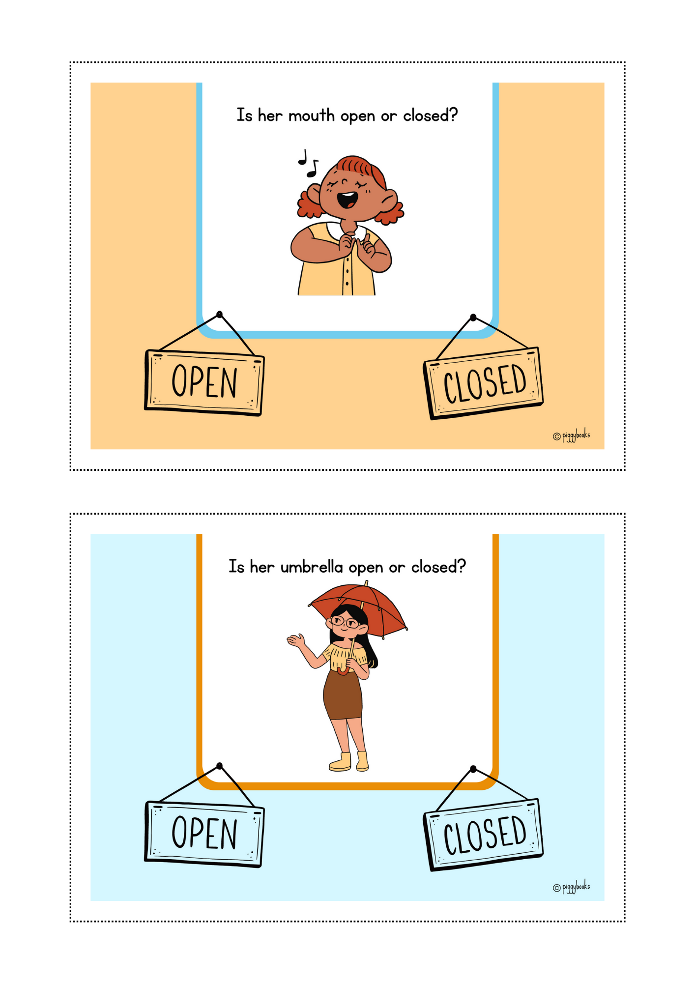 Open or closed Task cards | Made By Teachers