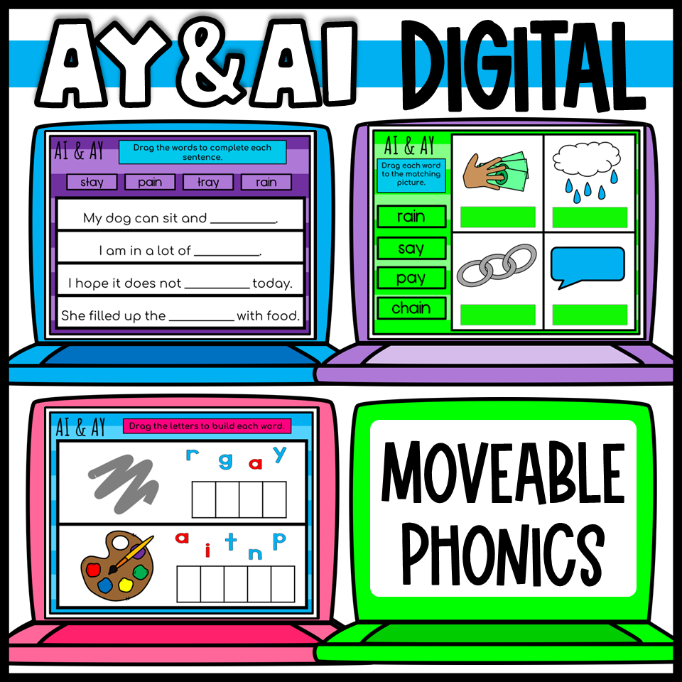 AI and AY Moveable phonics: Google Classroom | Made By Teachers