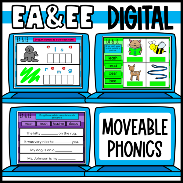 EE and EA Digital Learning | Google Classroom | Movable Phonics | Made ...