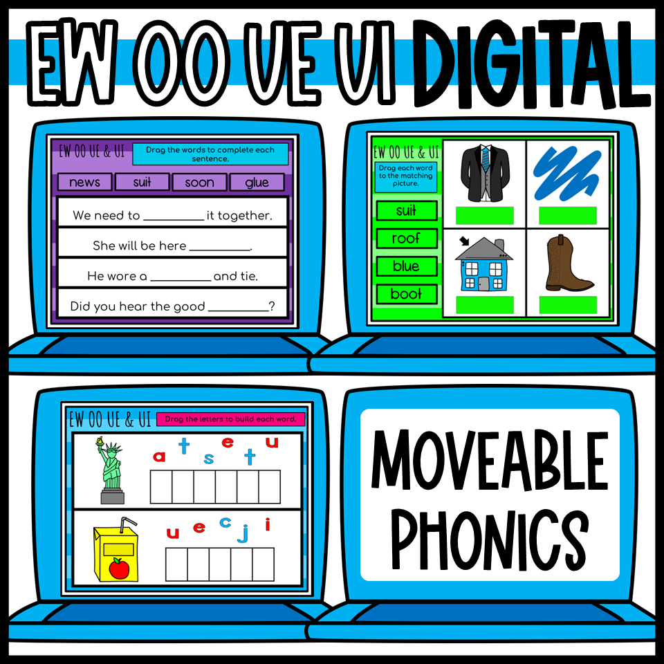 Final Blends Google Classroom Interactive Slides l Digital Learning ...