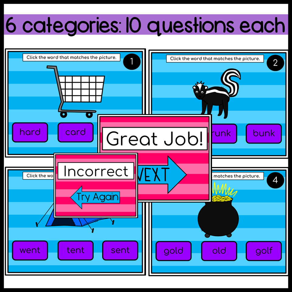 Final Blends Google Classroom Interactive Slides l Digital Learning ...