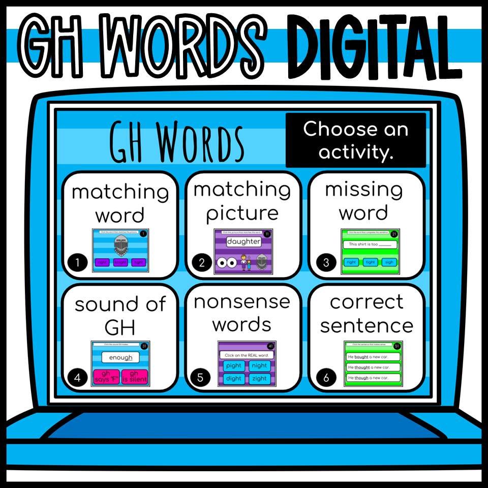 U and OO Words Google Classroom Interactive Slides l Digital Learning ...