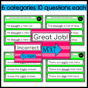 GH Words Google Classroom Interactive Slides l Digital Learning | Made ...
