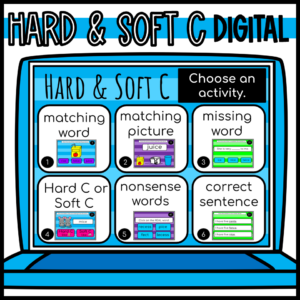 Hard and Soft C Google Classroom Interactive Slides l Digital Learning ...