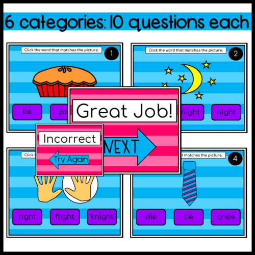 IE IGH Words Interactive Slides for Google Classroom l Digital Learning ...