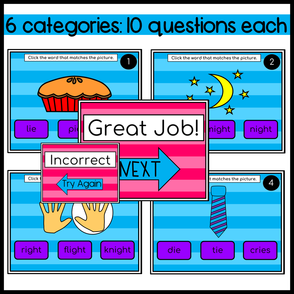 IE IGH Words Interactive Slides for Google Classroom l Digital Learning ...