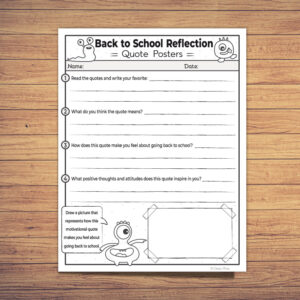 Back to School Monsters Posters | Made By Teachers