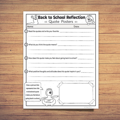 Back to School Monsters Posters | Made By Teachers