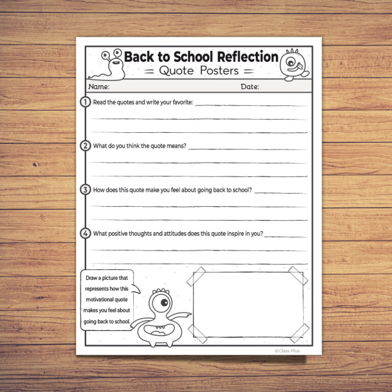 Back to School Monsters Posters | Made By Teachers