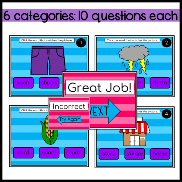 OR Words Google Classroom Interactive Slides l Digital Learning | Made ...