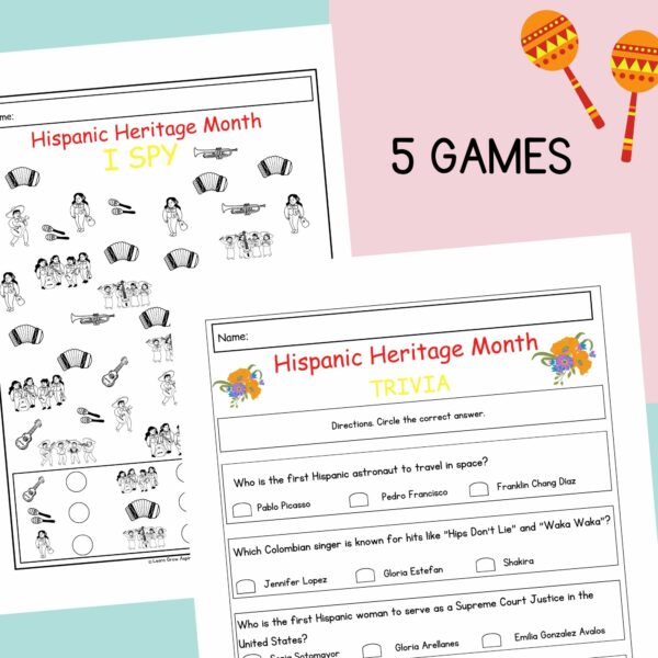National Hispanic Heritage Games And Activities | Made By Teachers