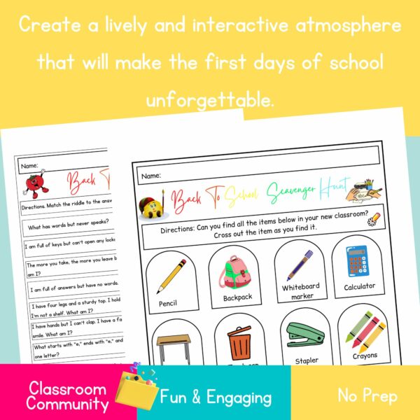 Back To School Icebreaker Games & Activities | Made By Teachers