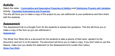 Complete Online Distance Learning 8th Math Properties of Operations PA ...