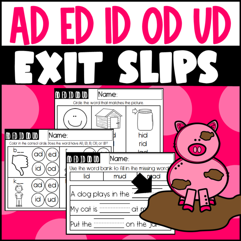 AD ED ID OD and UD Assessment | Made By Teachers