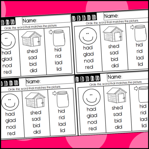 AD ED ID OD and UD Assessment | Made By Teachers