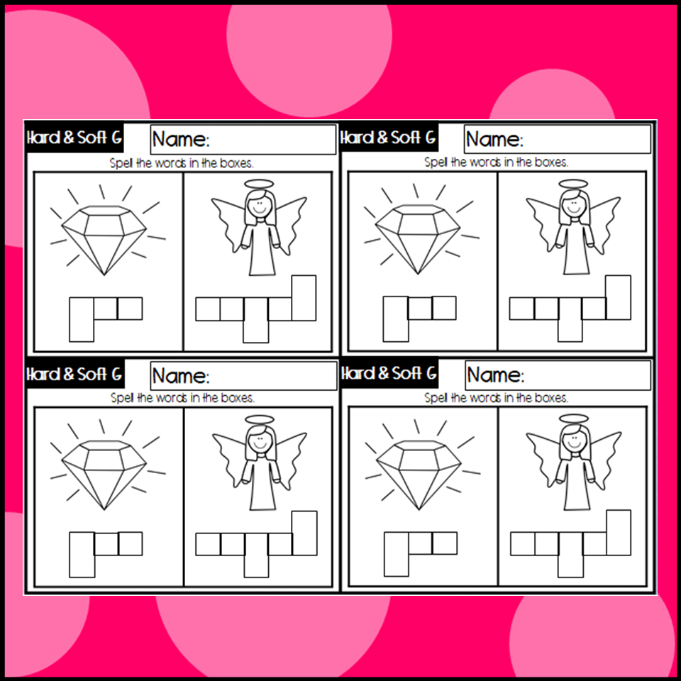 Hard G and Soft G Exit Slips | Made By Teachers