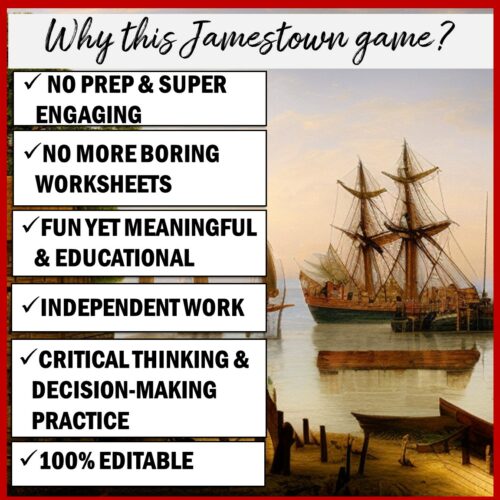Jamestown- Can you survive? Interactive Decision Making Game | Made By ...