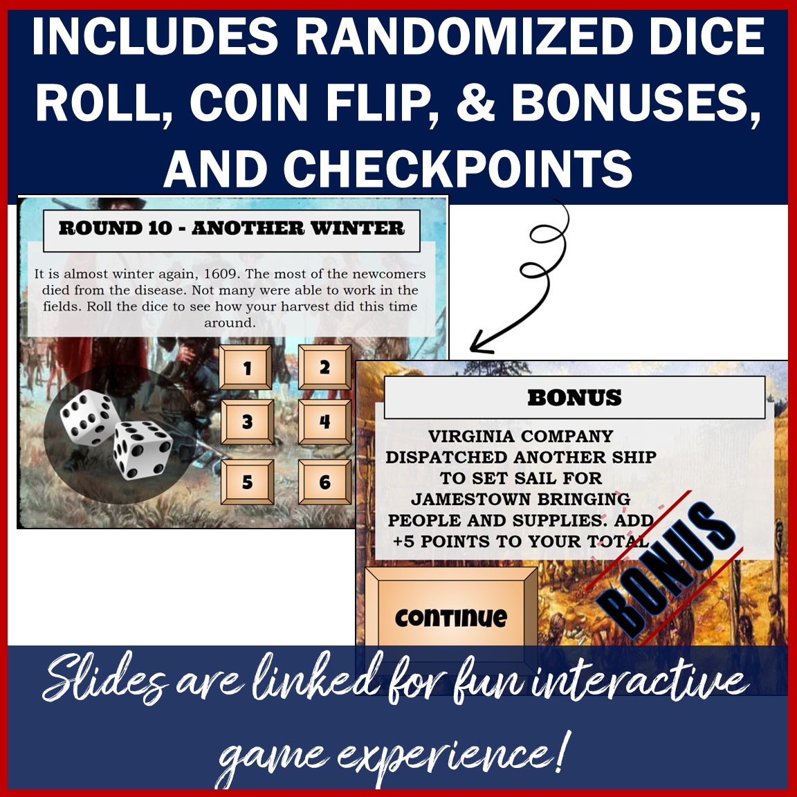 Jamestown- Can you survive? Interactive Decision Making Game | Made By ...