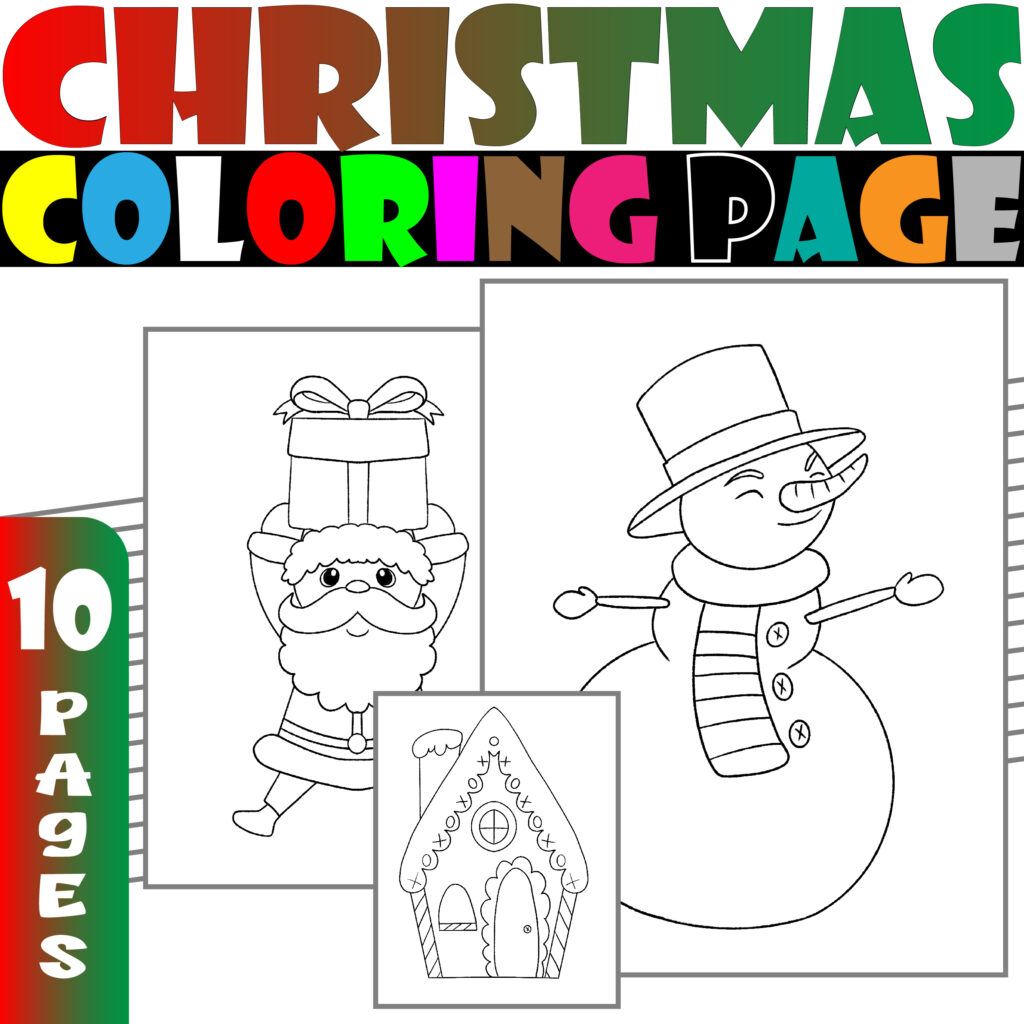 CHRISTMAS Coloring Pages , MERRY CHRISTMAS Coloring Pages Sheets ...