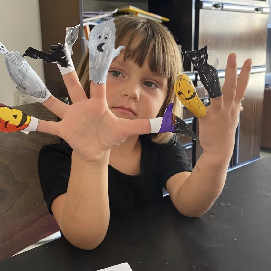 Halloween Finger Puppets | Halloween Craft For Kids | Made By Teachers