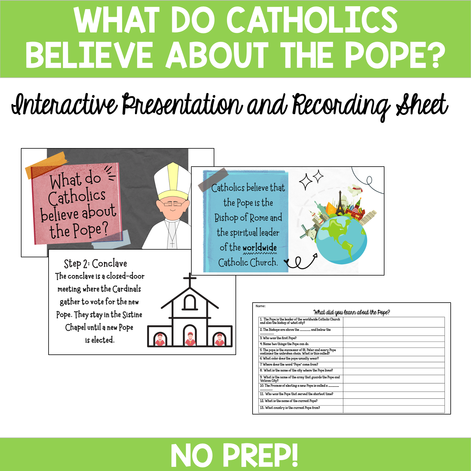 Catholic Pope: What Do Catholics Believe About the Pope? | Made By Teachers