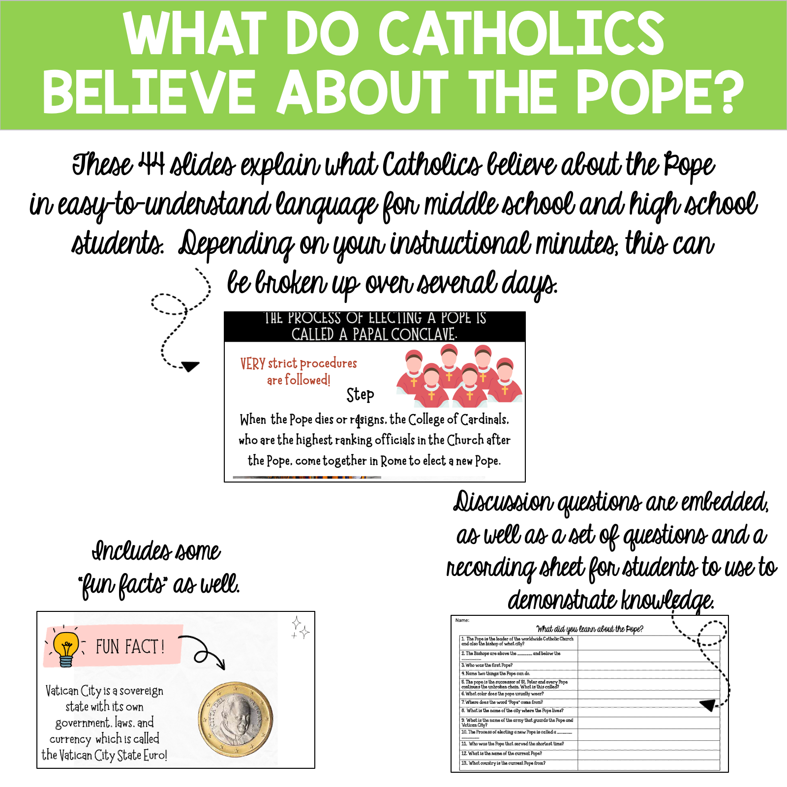 Catholic Pope: What Do Catholics Believe About the Pope? | Made By Teachers
