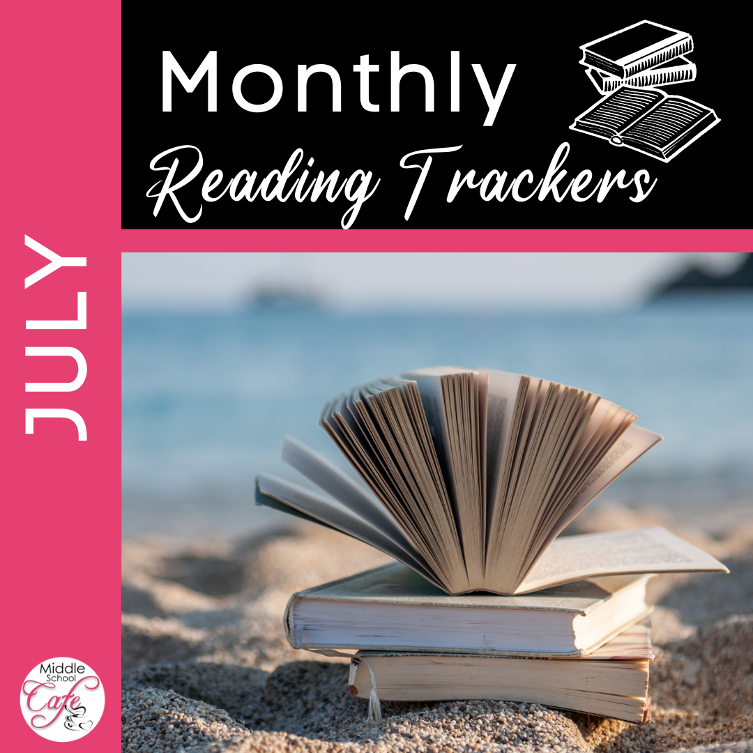 July Weekly and Monthly Reading Trackers | Made By Teachers