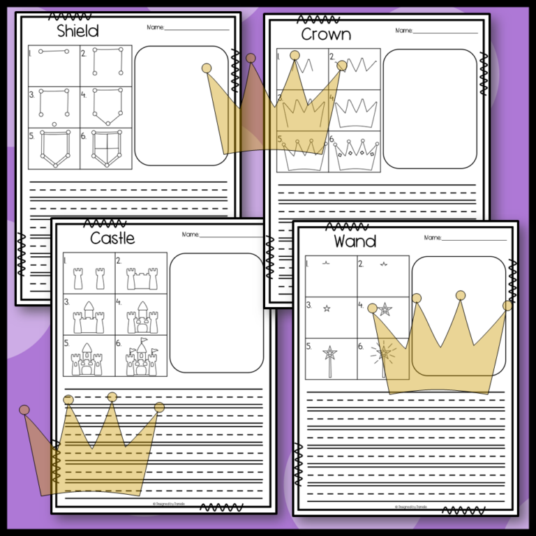 Directed Drawings Fairy Tale Themed Draw and Write | Made By Teachers