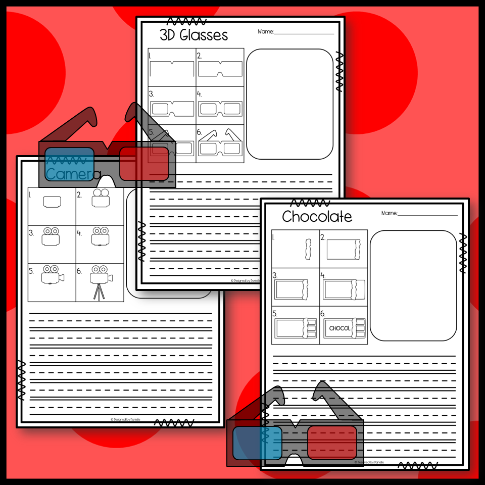 Directed Drawings Movie Themed Draw and Write | Made By Teachers