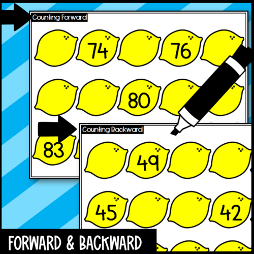 Lemonade Day Counting to 120 Activity Math Mats | Made By Teachers