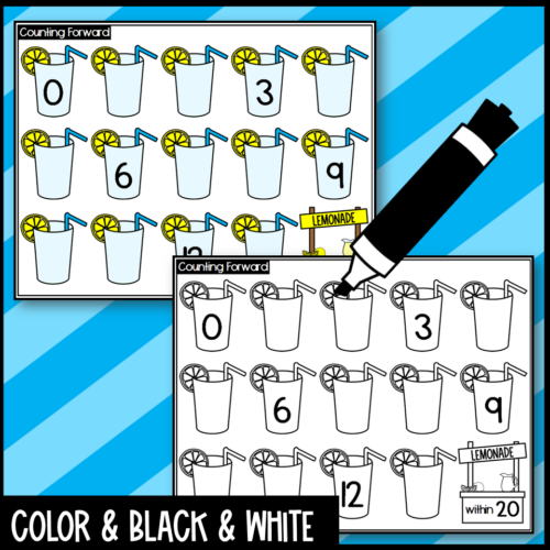 Lemonade Day Counting to 120 Activity Math Mats | Made By Teachers
