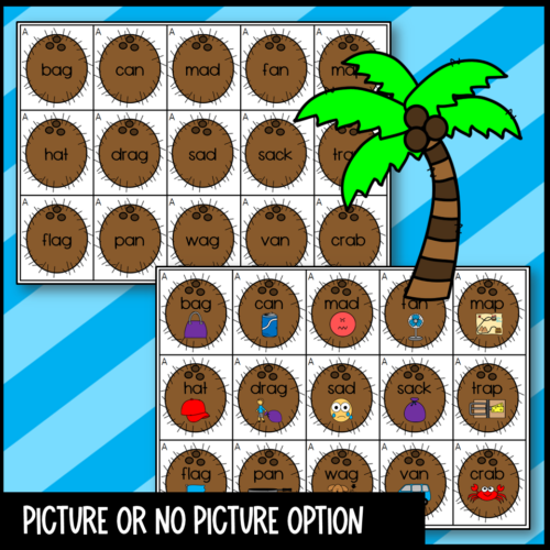 Short and Long Vowel Sorts Beach Themed Sorting Mats Literacy Center ...