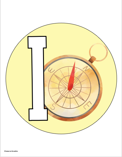 Writing Banner Class Decor Bulletin Board Travel Adventure Watercolor ...