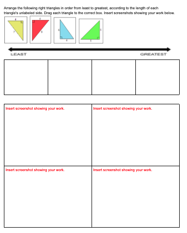 Complete Online Distance Learning 8th Math Pythagorean Theorem PA.GM.1. ...