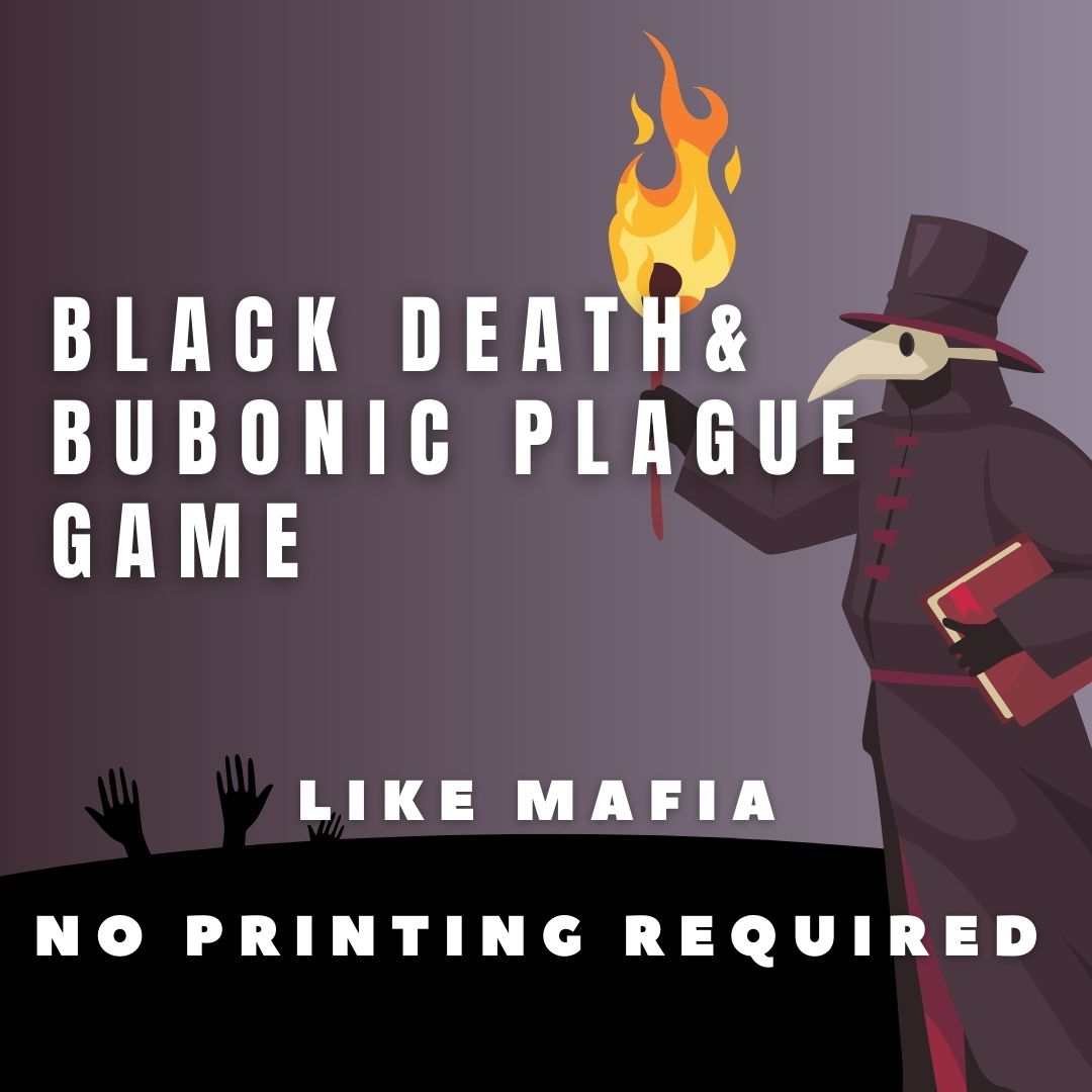 Black Death/Bubonic Plague Game, No printing required, Fun & logical ...