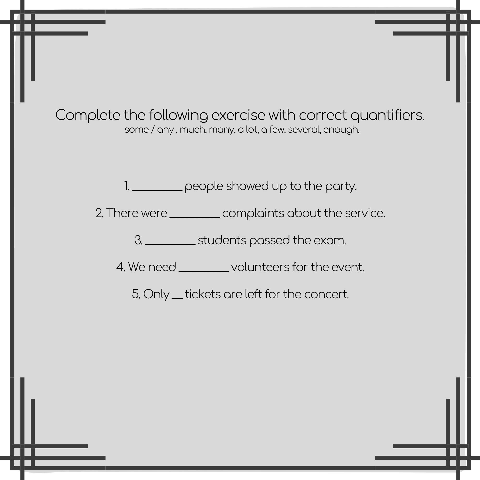 "Mastering Quantifiers: Hands -On Approach To Practice And Proficiency ...