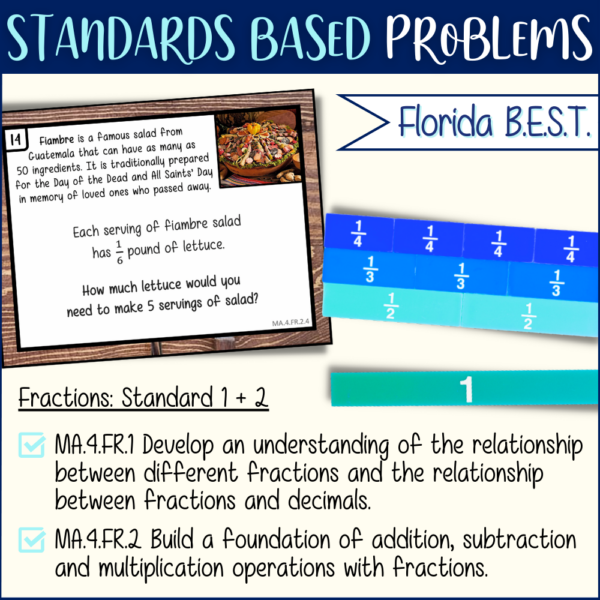 Fractions & Decimals in Diverse Recipes - Florida BEST MA.4.FR.1 + FR.2 ...