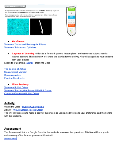 Complete Online Distance Learning 8th Math Volume Rectangular Prism PA ...