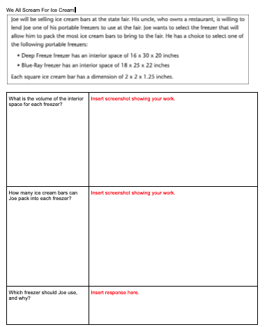 Complete Online Distance Learning 8th Math Volume Rectangular Prism PA ...