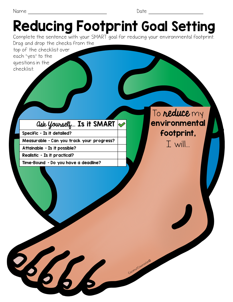 Reducing Footprint Eco/Earth Day Lesson | Made By Teachers