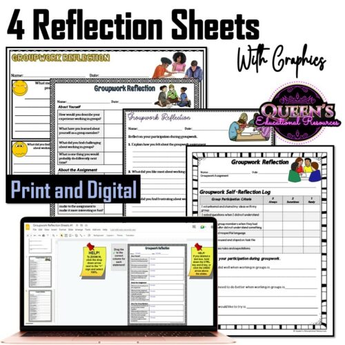 Reflection Sheets | Reflection Worksheets | Reading and Writing ...