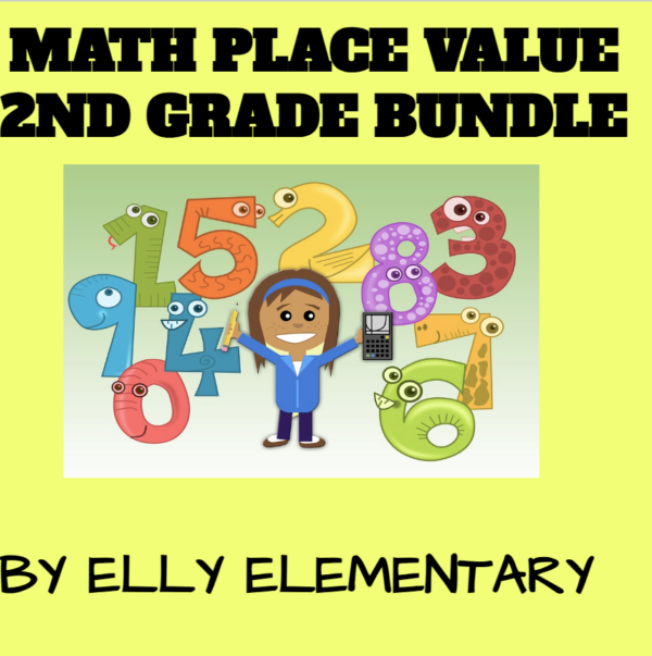 MATH PLACE VALUE BUNDLE: 2ND GRADE: PROBLEMS/APPLICATIONS | Made By ...