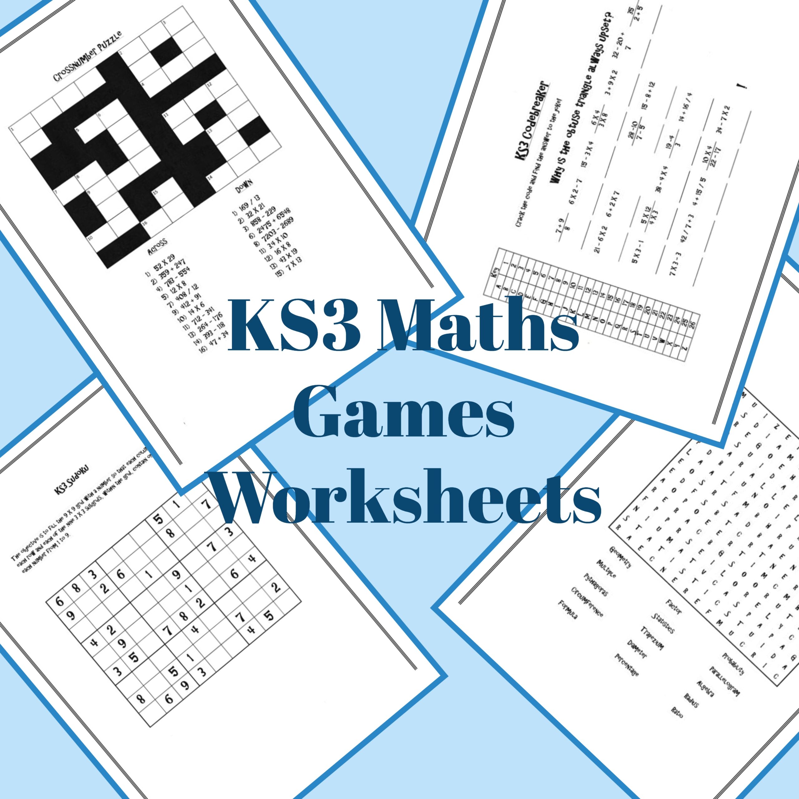 KS3 Maths Games Worksheets Made By Teachers KS3 Maths Games Worksheets Made By Teachers