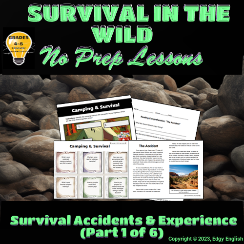 Accidents & Experiences (Survival in the Wild Part 1 of 6) - ESL | Made ...