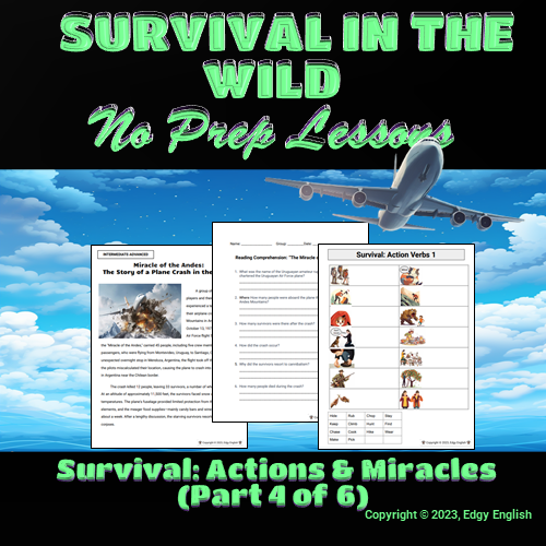 Actions & Miracles (Survival in the Wild Part 4 of 6) - ESL | Made By ...
