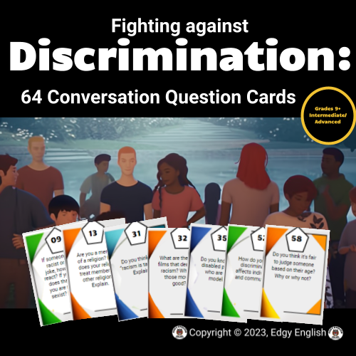 Discussion Questions: Fighting against Discrimination - ESL | Made By ...
