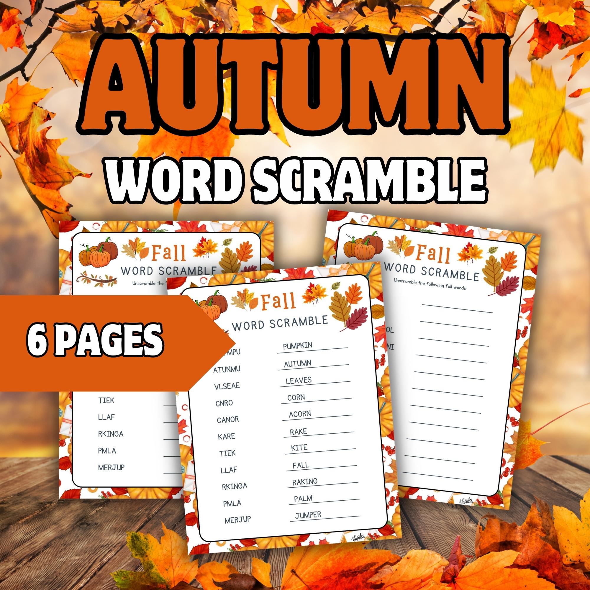 Autumn Adventures: Numbers 1-20 Flashcards for Fall Learning Fun | Made ...