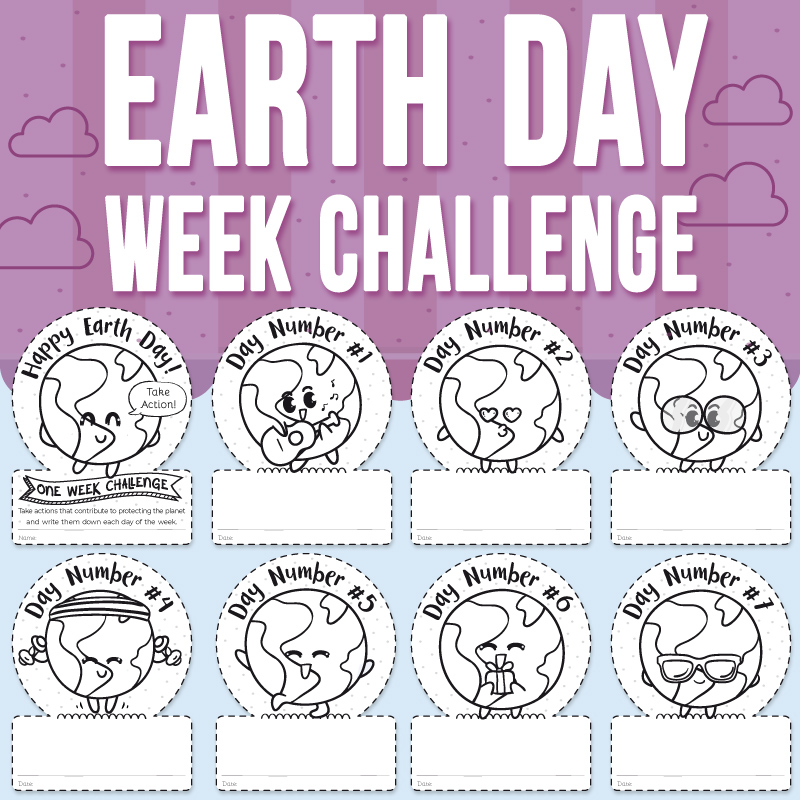 Earth Day Week Challenge Craft | Made By Teachers