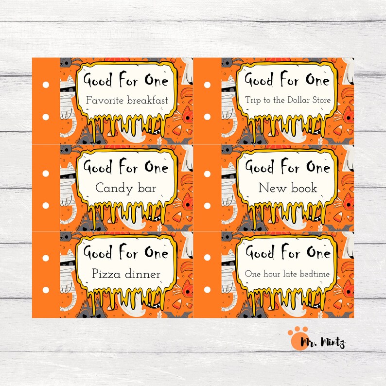 Halloween Coupon Book | Halloween Craft For Kids | Made By Teachers