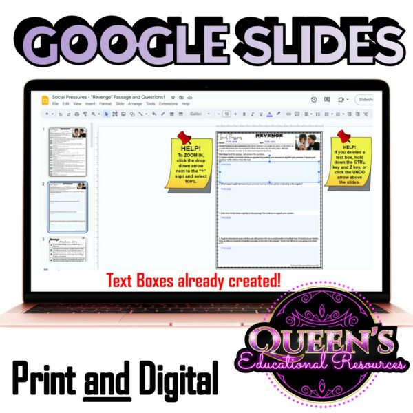 Peer Pressure Reading Passage | Social Pressures | Revenge Passage ...